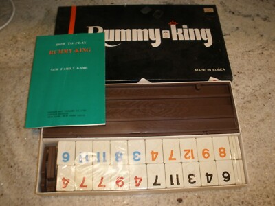 Made in Korea Rummy King Sealed Contents | eBay