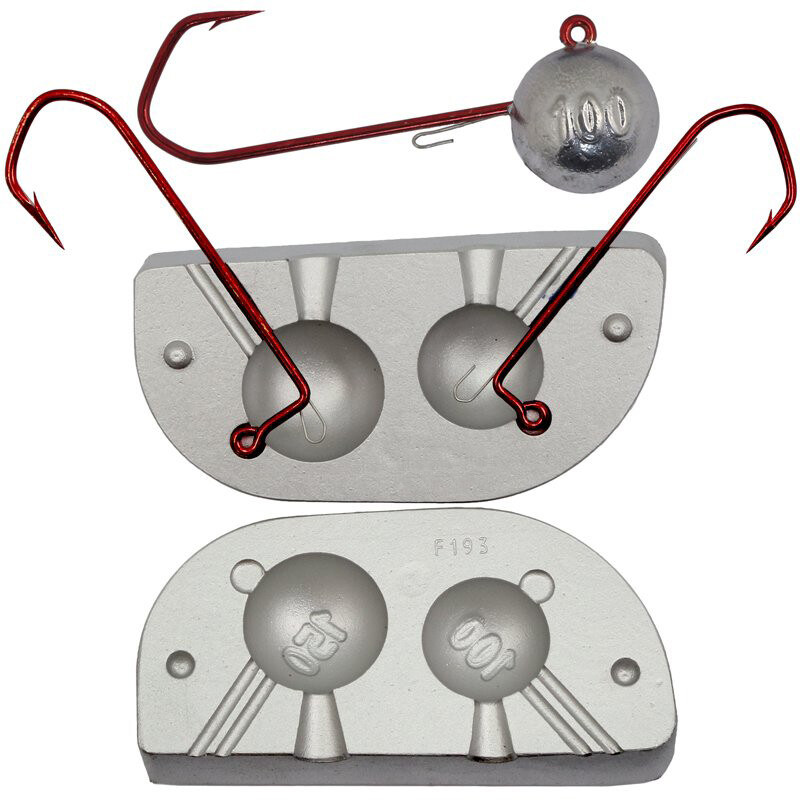 Cheap Jig Fishing ALUMINIUM JIG MOULD Round Jig_Fish Head_Banana Jig ...