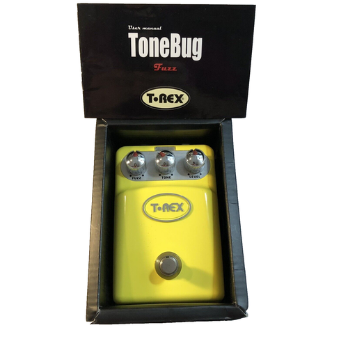 Guitar Pedal T-Rex Sound Effects ToneBug Fuzz Yellow Boxed Engineered in Denmark | eBay