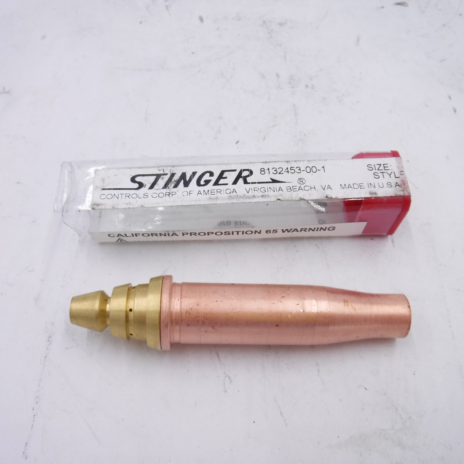 Stinger 8132453-00-1 Tip 245-3 Airco Concoa Style Gas Cutting Torch ...