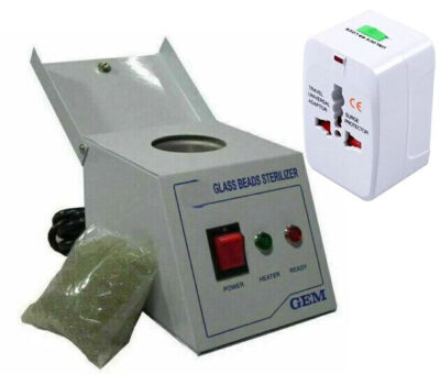 Glass Bead Sterilizer Heater Zem Dental Instrument With Adaptor ECs | eBay