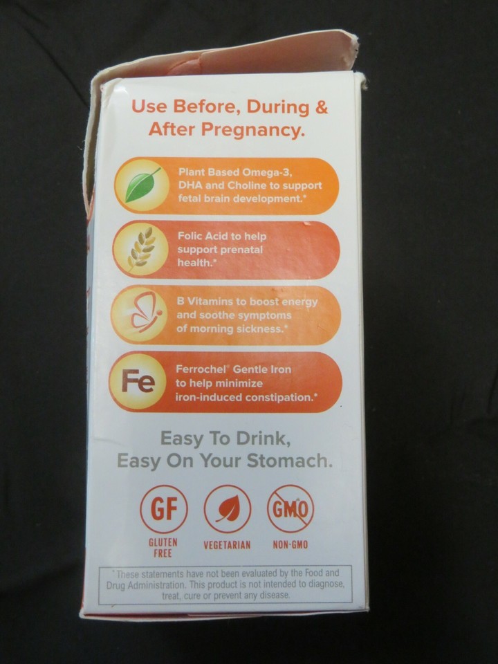 Premama Prenatal Vitamin + DHA Drink Mix 28 Packets 3.7 Oz Natural ...