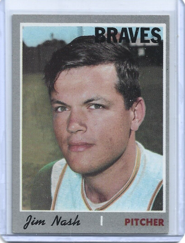 Jim Nash-Atlanta Braves-1970 Topps Baseball Card #171 | eBay