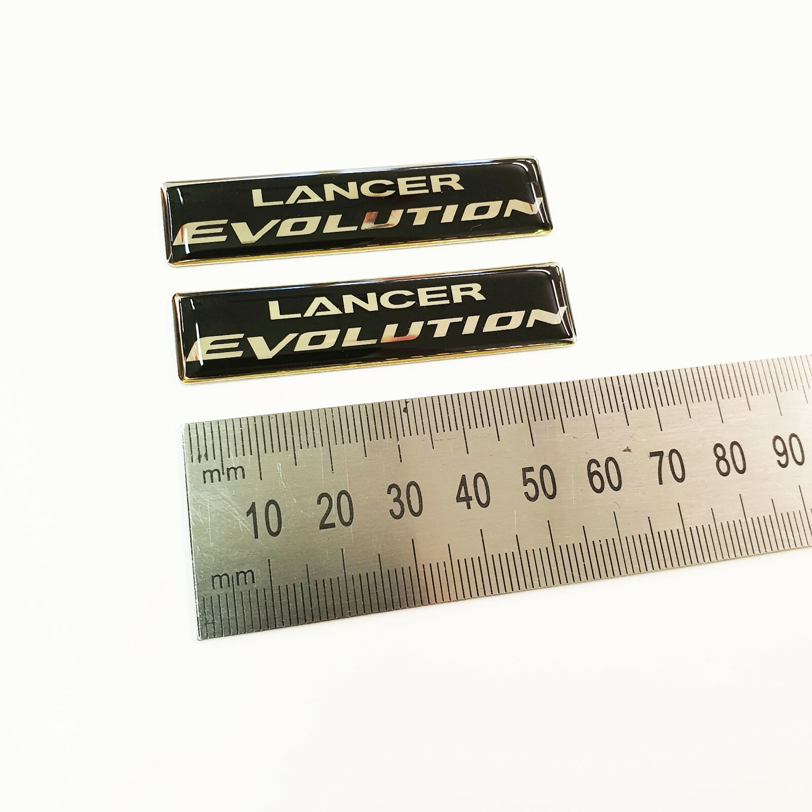 Lancer Evolution Wing Badges For Mitsubishi Evo X VIII FQ Mivec | eBay UK