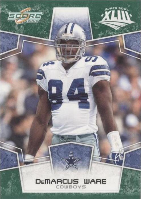 2008 Score - DeMarcus Ware #83 Green for sale online | eBay