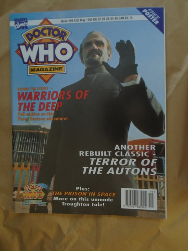 Doctor Who Magazine 199 The Prison in Space plus free Alister Pearson ...