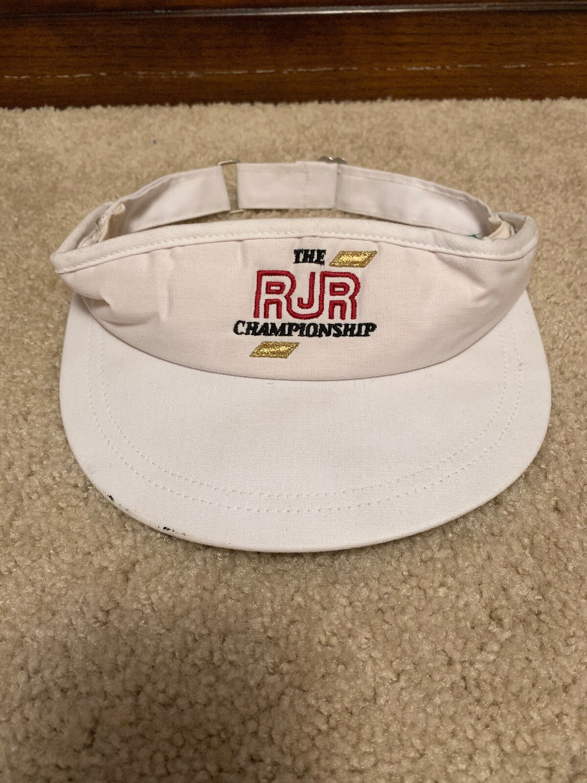 Vintage The RJR Championship Sun Visor Golf Racing Made In The USA ...