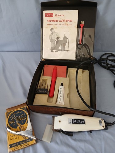 Sears Vintage Pet Clippers Model 482-73860 USA Made | eBay