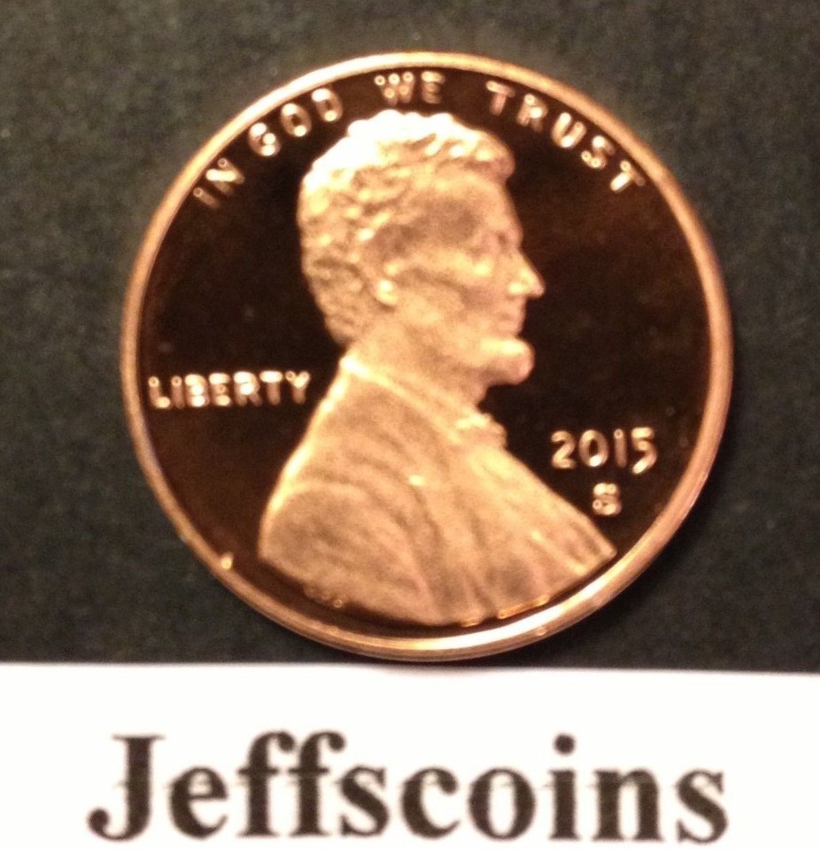 2015 & 2016 S Lincoln Shield Cent Proof Deep Cameo 1¢ Penny both via US ...