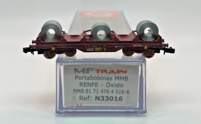 N Scale MF Train N33016 Red Freight Car With Freight Original Box | eBay