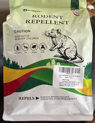Jesbess Natural Peppermint Mouse Rodent Rat Repellent Pest Insect ...