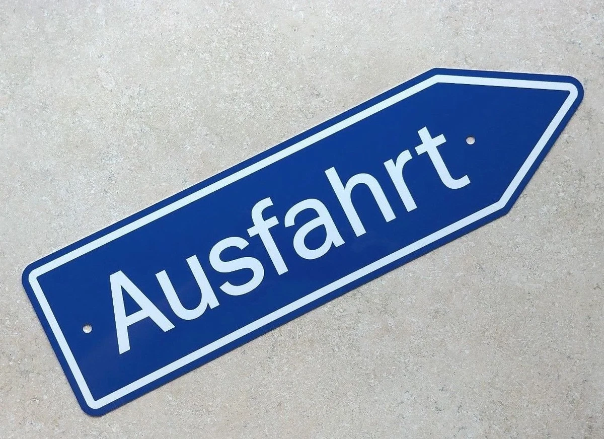 German Street Signs