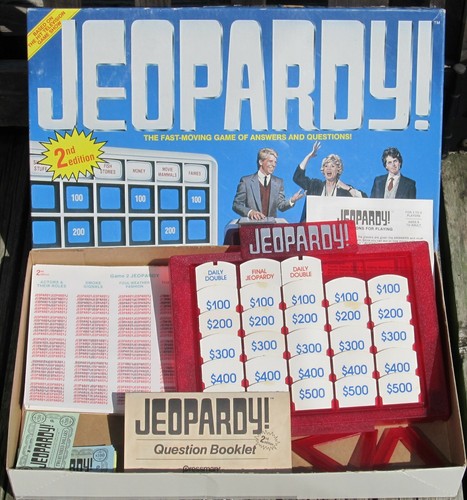 Jeopardy! 2nd Edition Pressman Games TV Show Trivia Game 21853054545| eBay