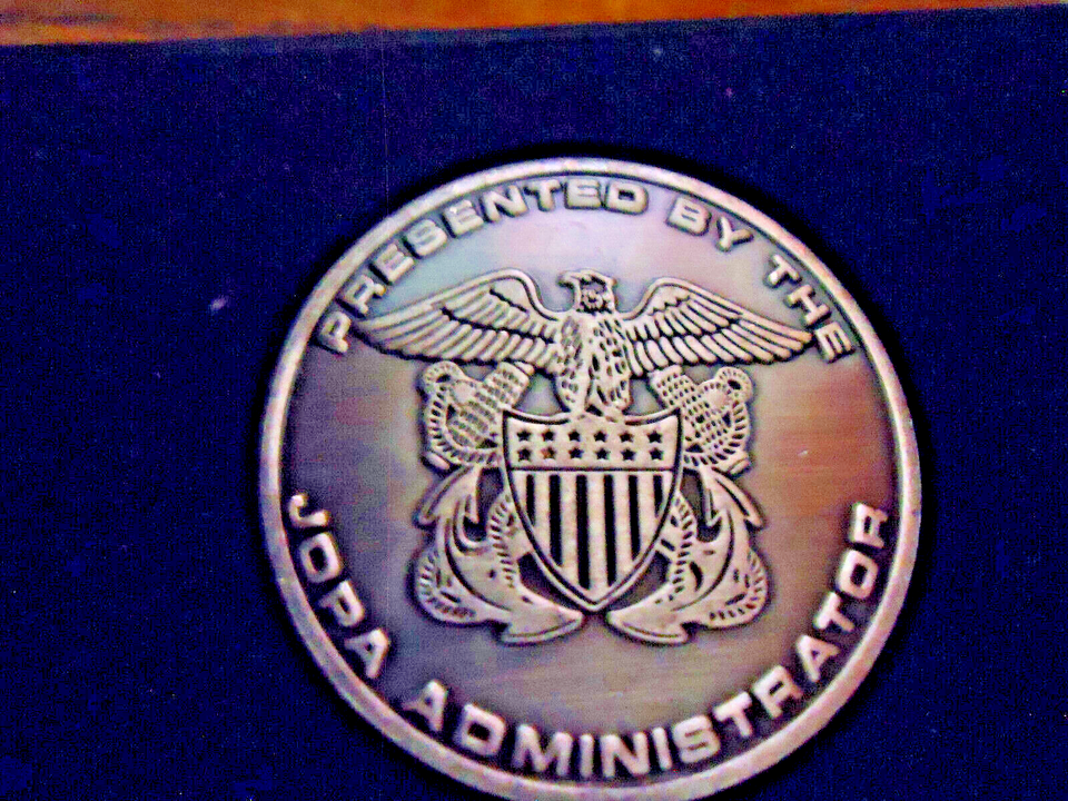 JUNIOR OFFICER PROTECTION ASSOCIATION / JOPA - Military Challenge Coin ...