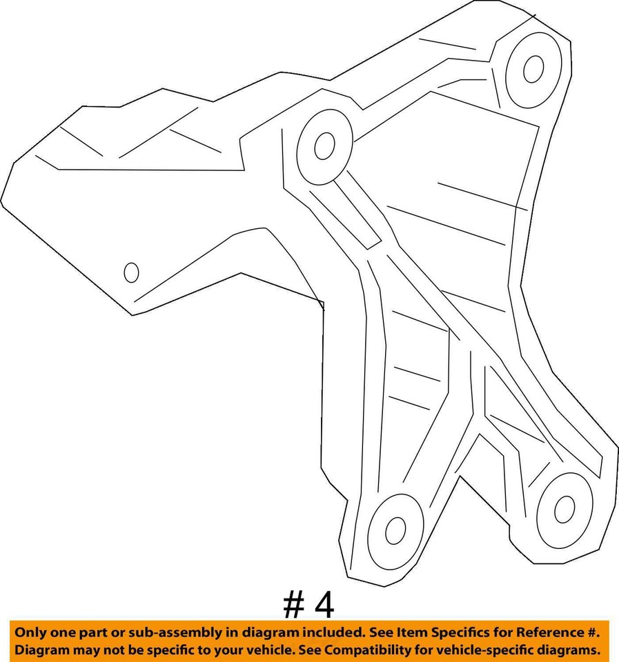 GM OEM 16-20 CT6 Engine Engine Trans Mounting-Mount Bracket 23221618 | eBay