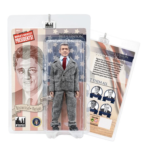 US Presidents 8 Inch Action Figures Series: Bill Clinton [Gray Suit ...