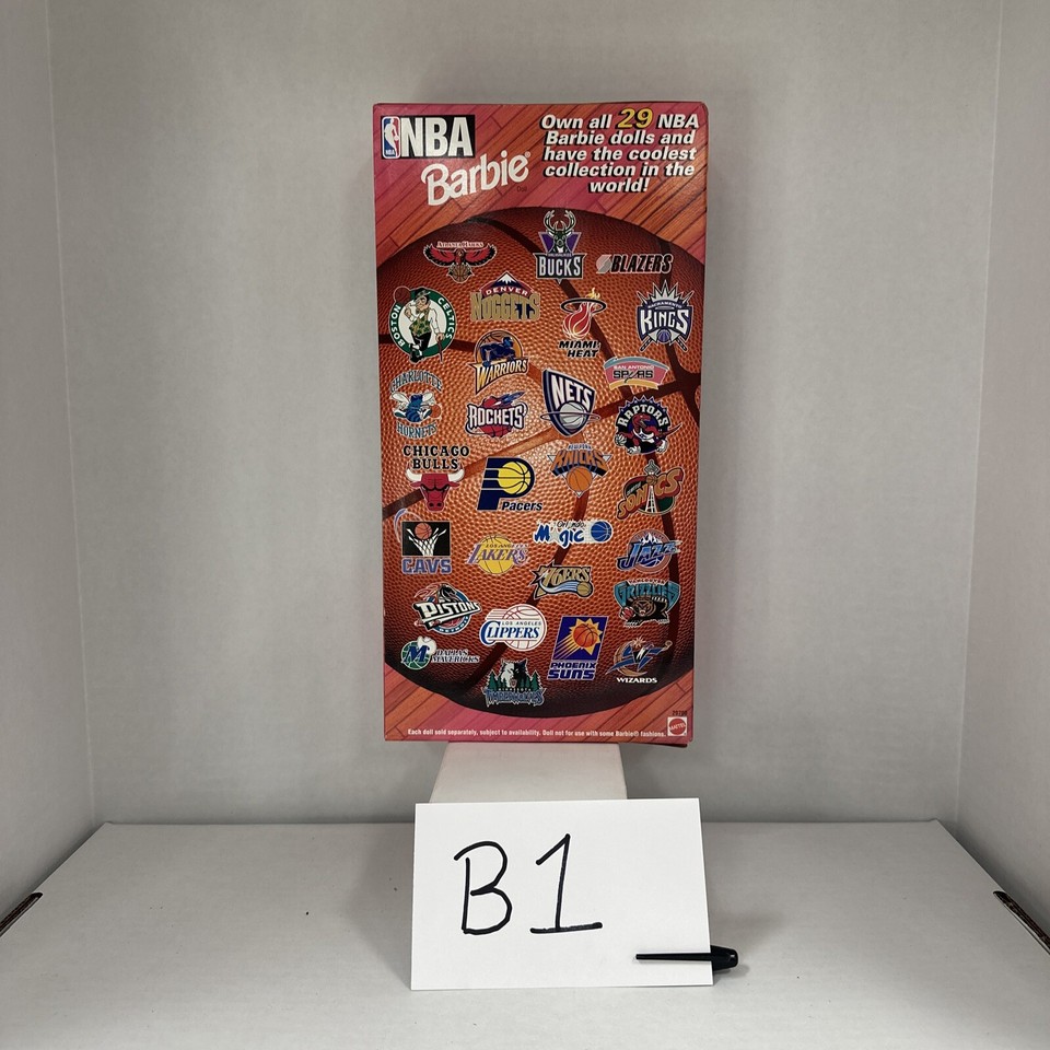 Vintage 1998 Houston Rockets Barbie Uniform Old Logo Mattel #20700 New ...