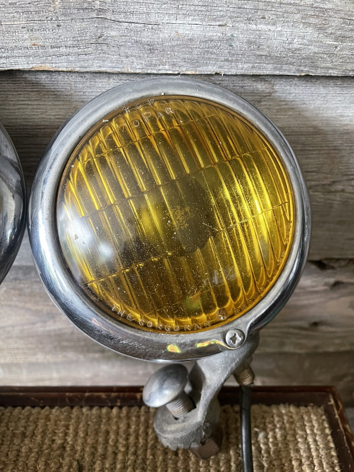 Vintage Fog Lights Mopar Fog Lights Corcoran Brown | eBay