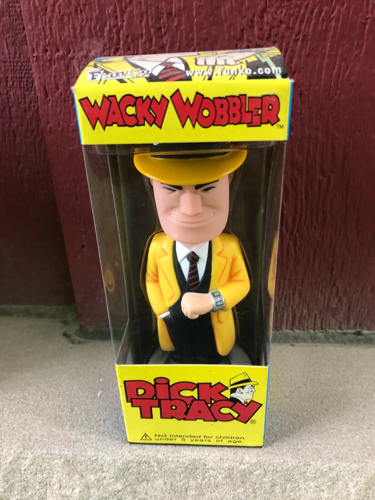 NRFB FUNKO - DICK TRACY - WACKY WOBBLER BOBBLE-HEAD FIGURE (s3) | eBay