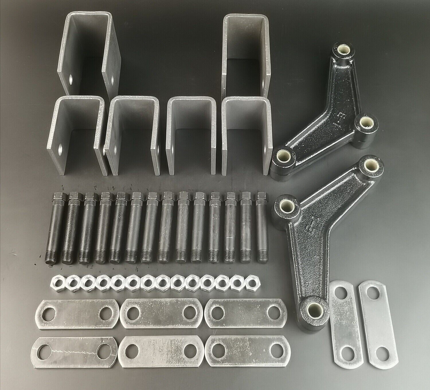 Tandem Trailer Axle Hanger Kit for Double Eye Springs 3.5K-7K Axle EQ ...