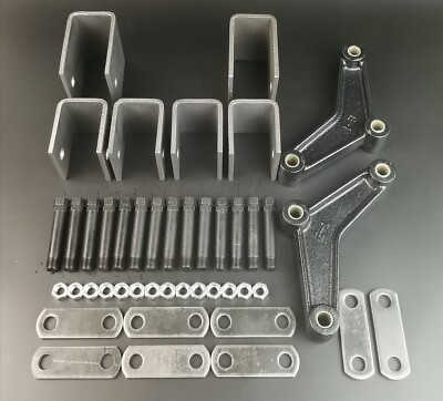 Tandem Trailer Axle Hanger Kit for Double Eye Springs 3.5K-7K Axle EQ ...