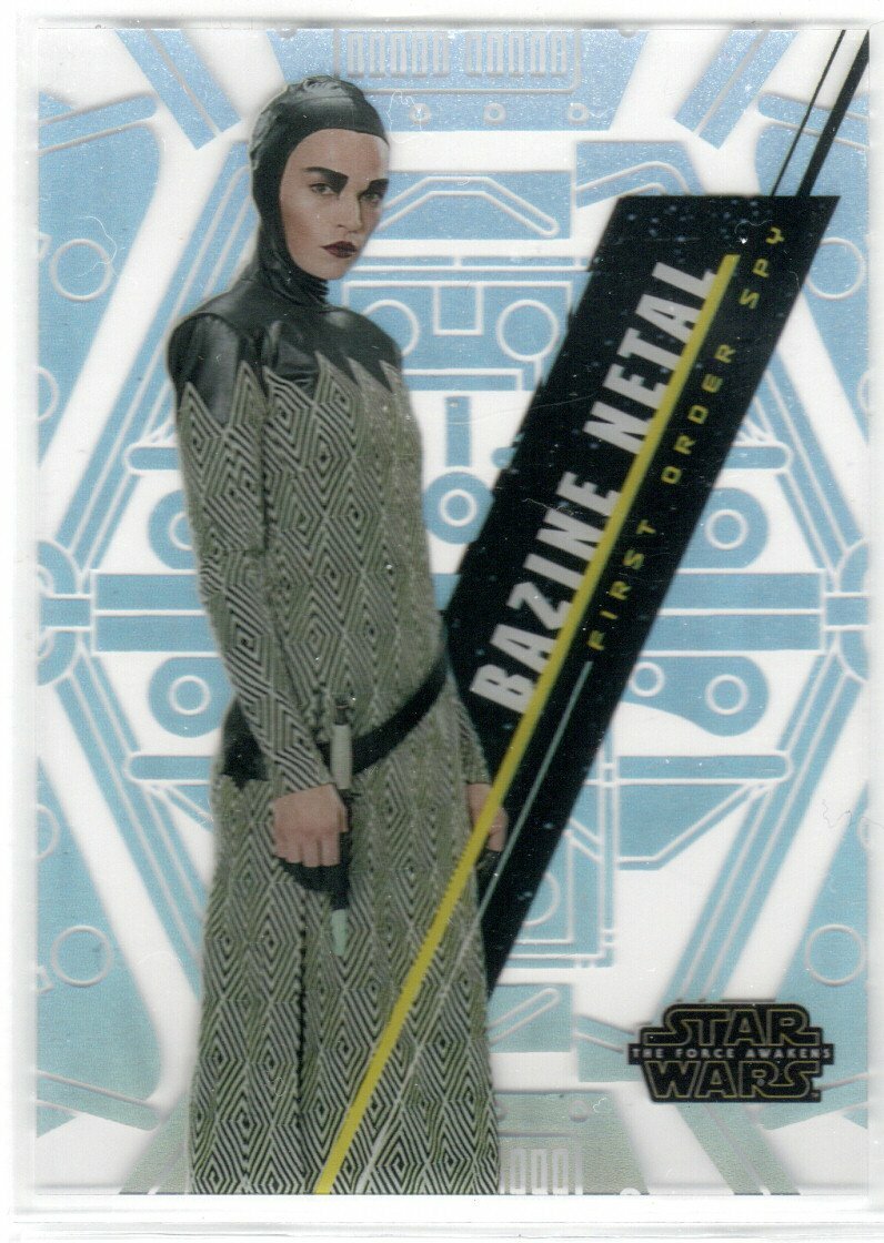 STAR WARS 2016 TOPPS HIGH TEK BASE SW-66 BAZINE NETAL FORM 2 PATTERN 1 ...