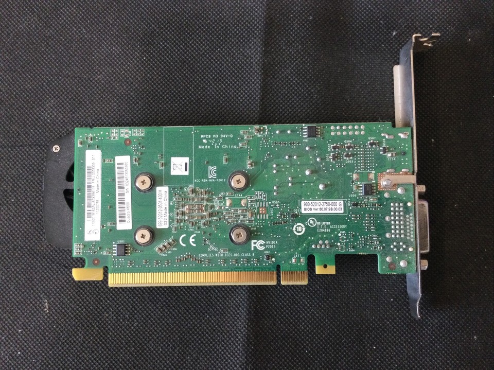 PNY Nvidia Quadro | 410 DisplayPort + DVI | 512MB | PCLE Video Card ...