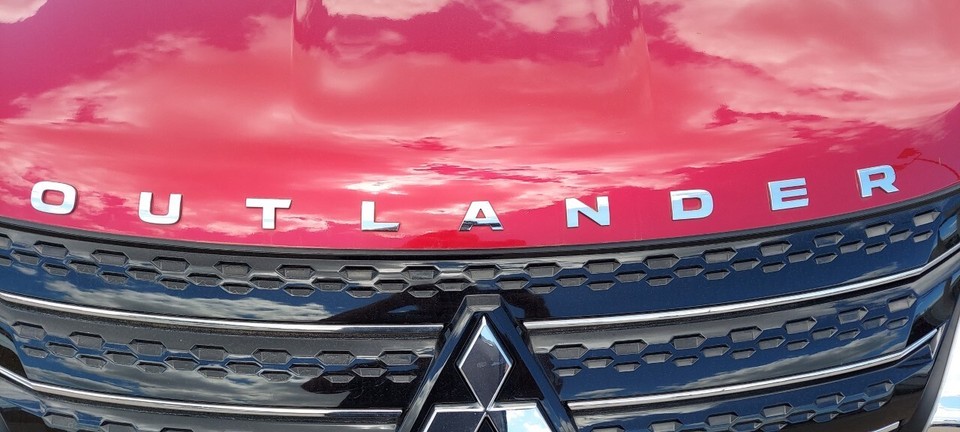 Genuine Mitsubishi Hood Bonnet Emblem Badge Nameplate CHROME Color ...