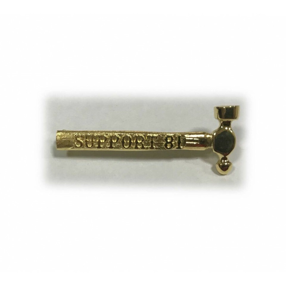 49 Hammer Hells Angels Support81 Pin Silver / Gold plated Original | eBay