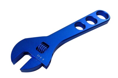 An Blau Einstellbar 8 " Aluminium Wrench 3AN 8AN Kreis Spur Werkzeug ...