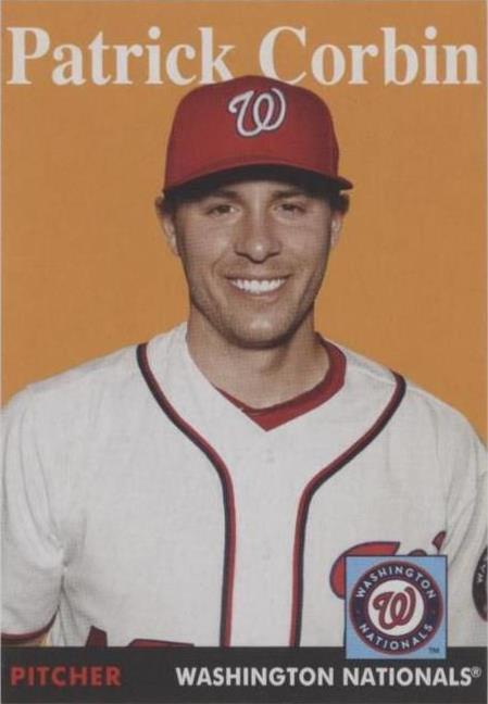 2019 Topps Archives - 1958 Design Patrick Corbin #2 for sale online | eBay