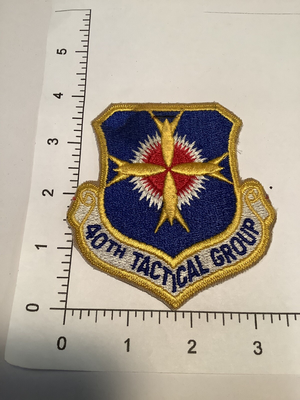 VINTAGE U.S.A.F. 40TH TACTICAL GROUP SQUADRON PATCH | eBay