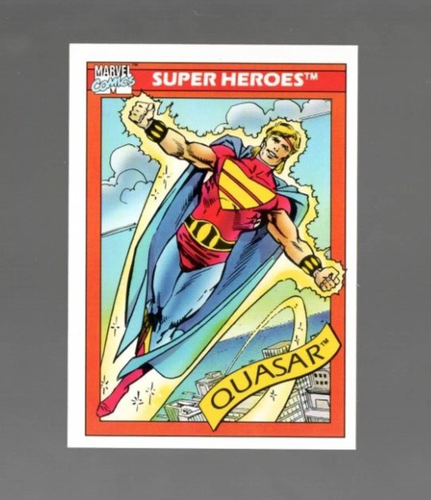 1990 Impel Marvel Universe card #15 QUASAR pack fresh! Mint | eBay