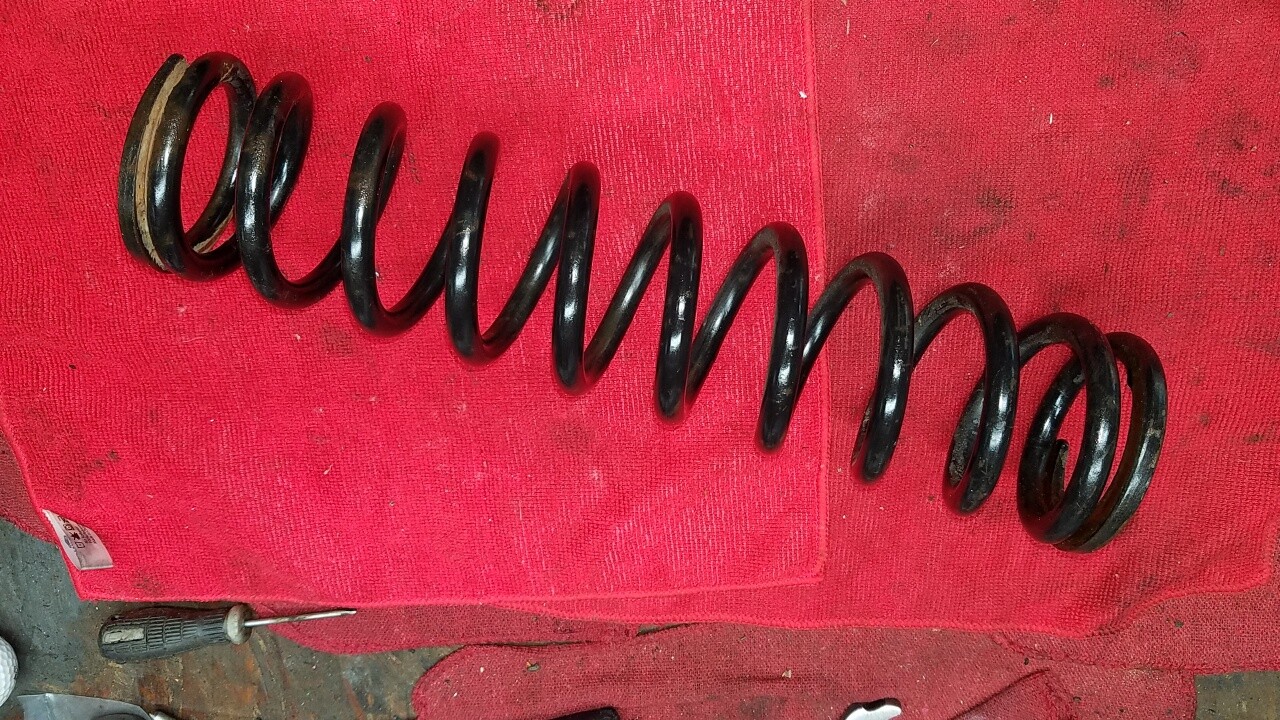 YZ490 YAMAHA 1982 YZ 490 82 REAR SHOCK SPRING | eBay