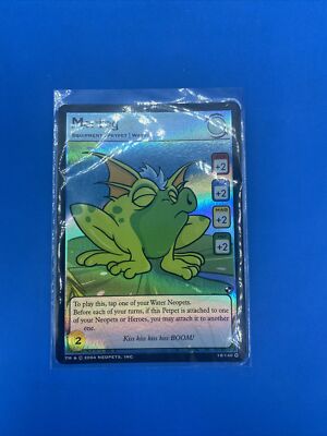 2004 NEOPETS MORTOG HOLO FOIL BATTLE FOR MERIDELL SET 18/140 | eBay