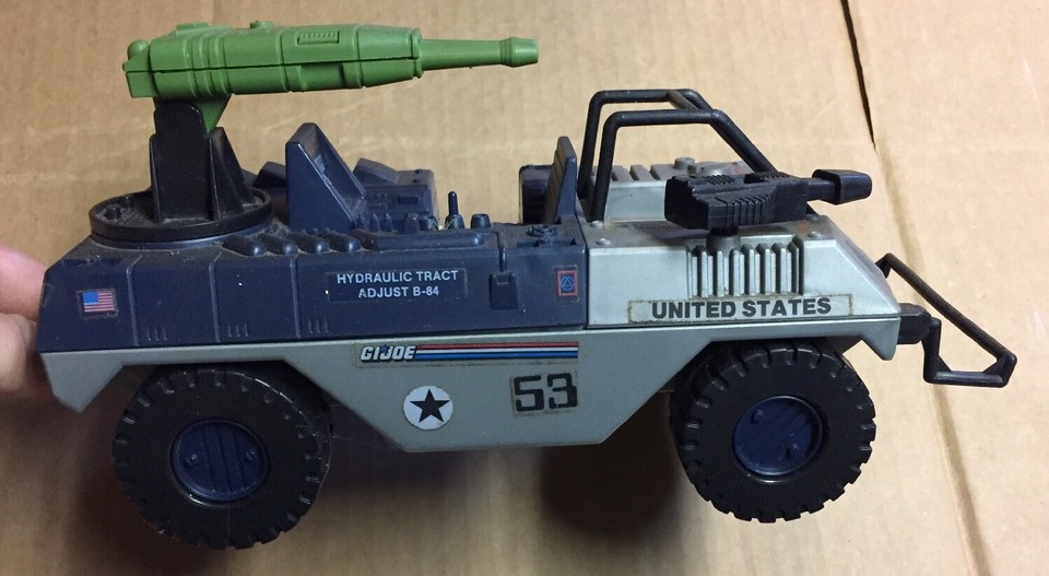 Vintage 1987 Hasbro GI Joe ELIMINATOR Battle Force 2000 Vehicle Near ...