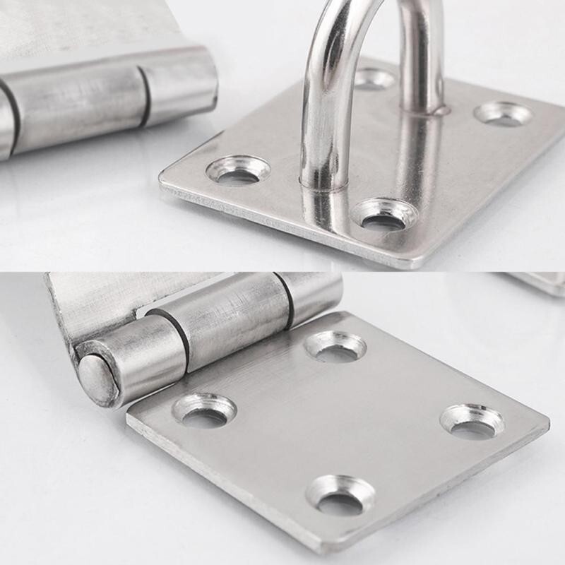 Sturdy Stainless Steel Padlock Hasp Door Bolt Lock Buckle Secure and ...