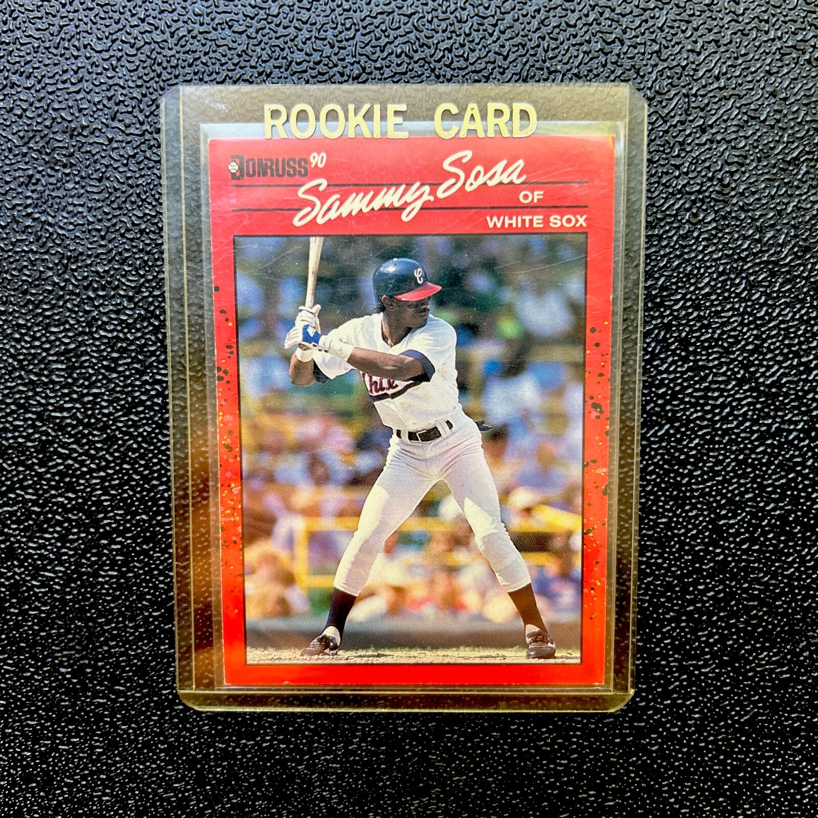*RARE* Sammy Sosa single error rookie card. Incorrect birthday on back ...