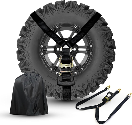 for Spare Tire,3 Ratchet Straps Tie Down, Heavy Duty Spare Tire Strap ...