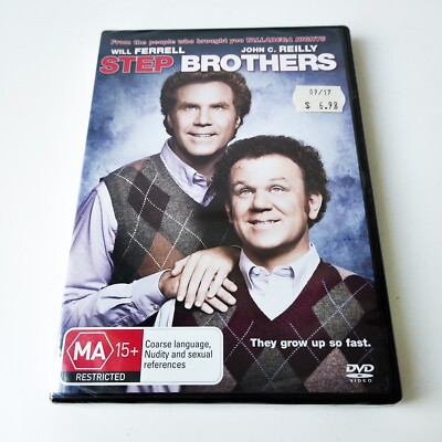 STEP BROTHERS - DVD | NEW & SEALED | WILL FERRELL JOHN C. REILLY ...