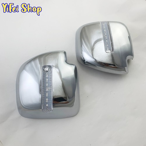 Chrome Car Door Mirror Covers With Led Light Trim For Suzuki APV 2005 ...
