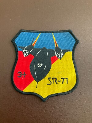 USAF SR-71 Blackbird Mach 3+ Patch 4 x 4” | eBay