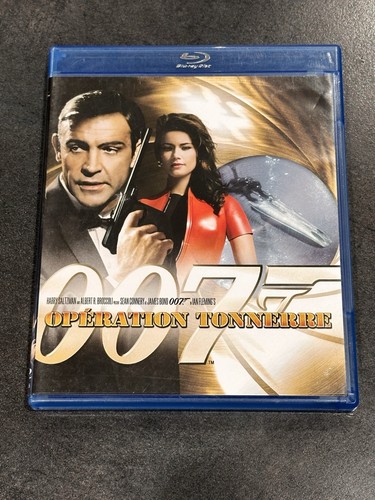 JAMES BOND 007 OPERATION TONNERRE BLURAY Sean CONNERY Claudine AUGER VF ...