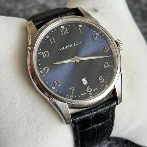 F24 Battery Replaced Hamilton Jazzmaster Watch Silver Men'S Working | eBay