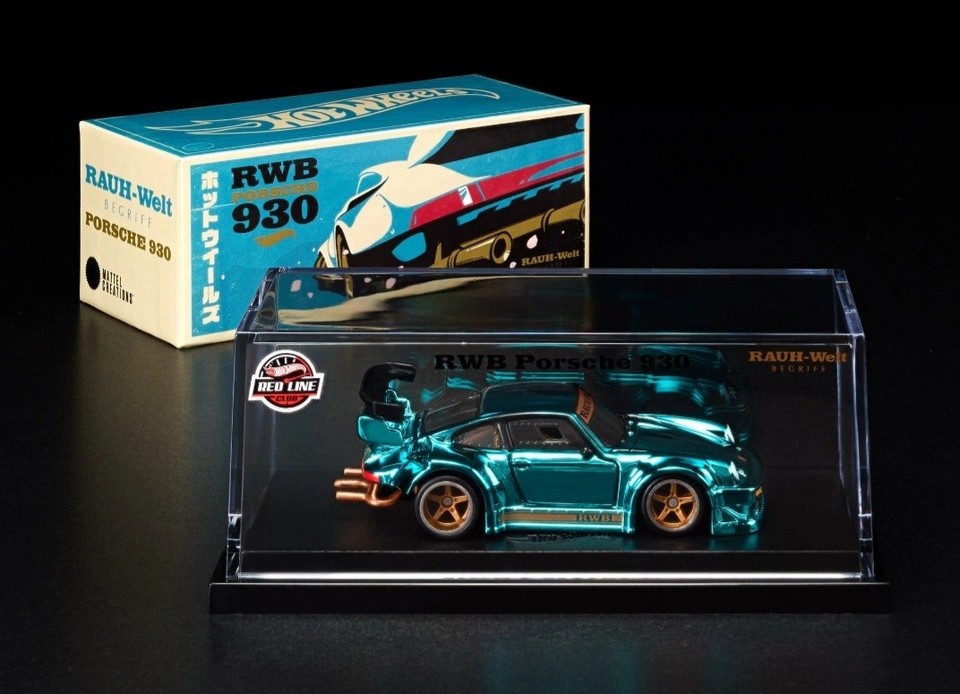PRESALE- Hot Wheels RLC Exclusive RWB PORSCHE 930 RAUH-Welt Begriff ...
