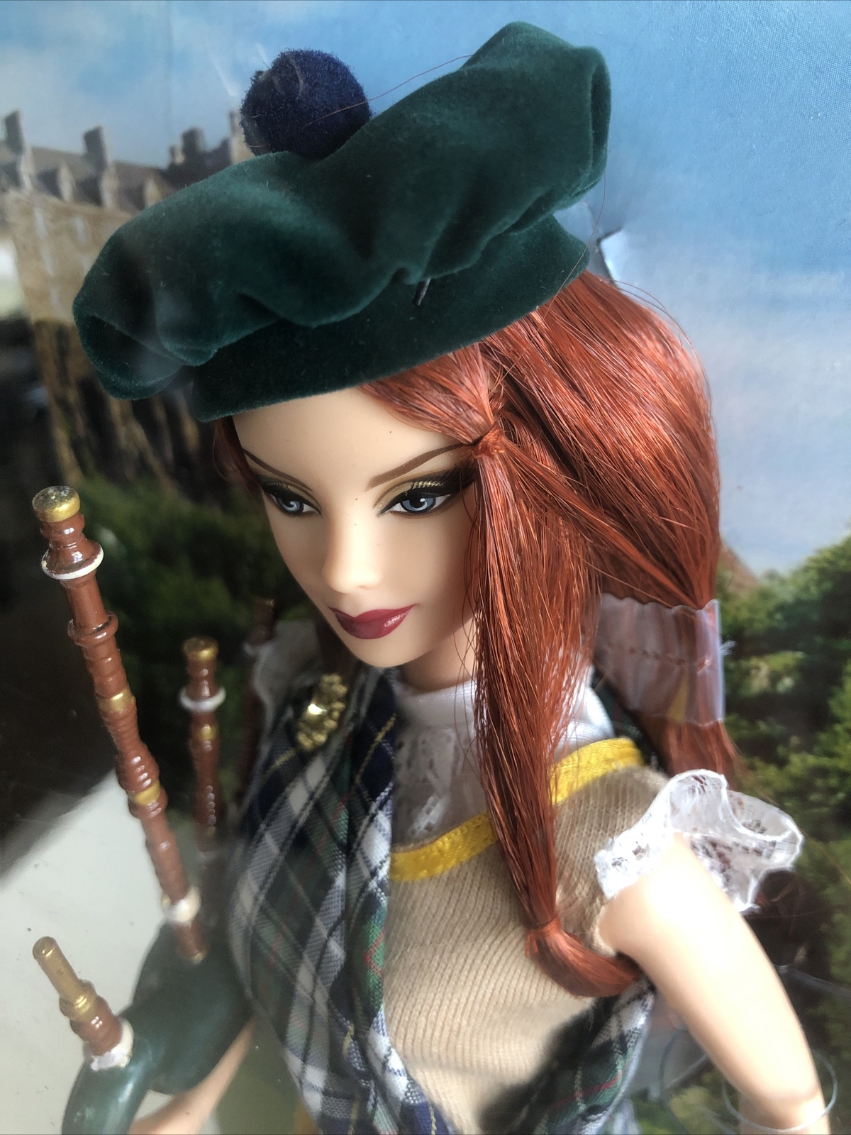 Dolls Of The World Collection Scotland Scottish Barbie Doll & Barbie ...