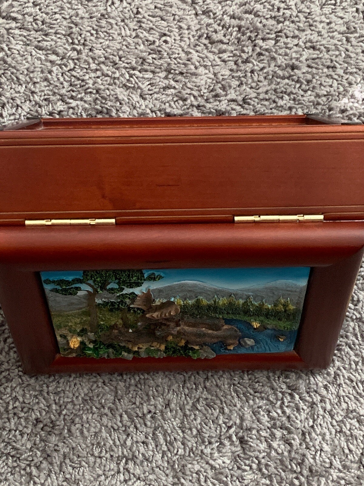 Nogiguchi Collection Keepsake Box. BRAND NEW. Moose Family Design ...