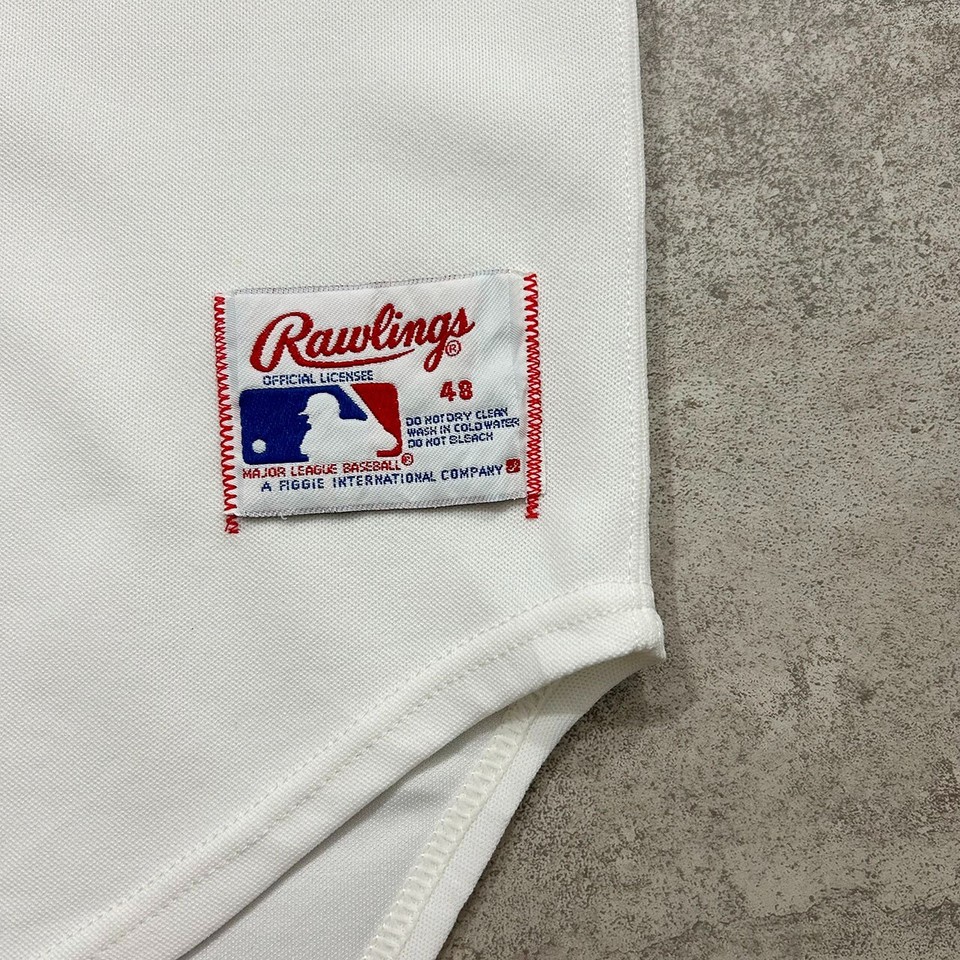 VTG 80s 90s MLB SEATTLE MARINERS RAWLINGS AUTHENTIC JERSEY SIZE 48 MADE ...