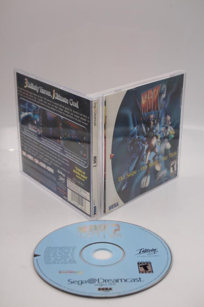 MDK 2 (Sega Dreamcast, 2000) Tested & Working. Complete. RARE | eBay