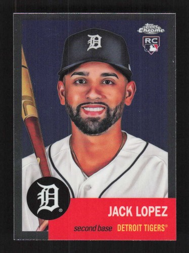 Jack Lopez RC 2022 Topps Chrome Platinum Anniversary Detroit Tigers ...